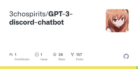 Github 3chospiritsgpt 3 Discord Chatbot