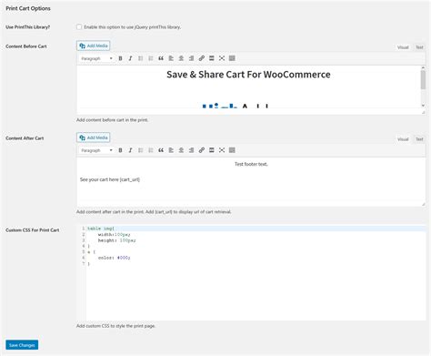 Save And Share Cart For Woocommerce Documentation Woocommerce