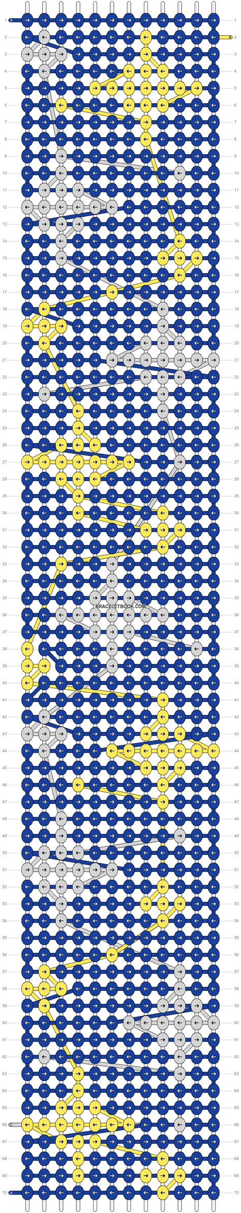 Alpha Pattern Variation Bracelet
