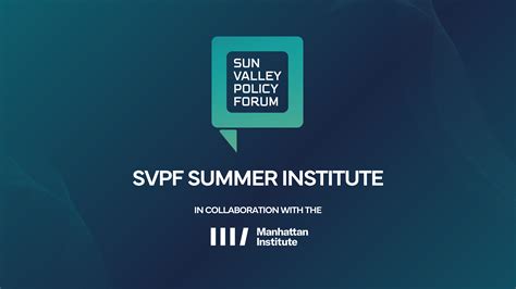 2025 Svpf Summer Institute Sun Valley Idaho