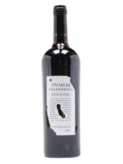 770 Miles California Zinfandel | Cibo Del Vino