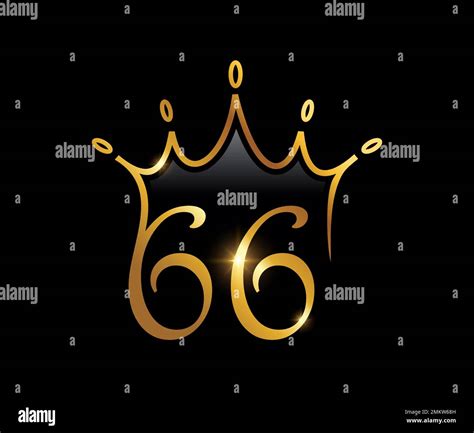 Luxury 66 Logo Stock Vector Images Alamy