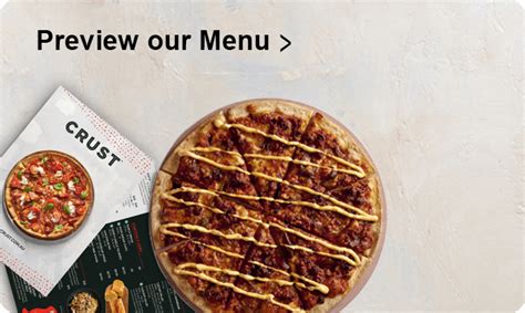 Crust Pizza Order Online Au