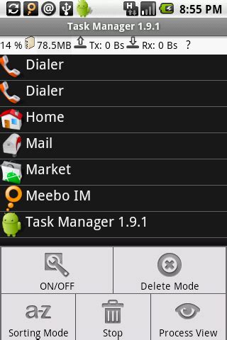 Android Task Manager
