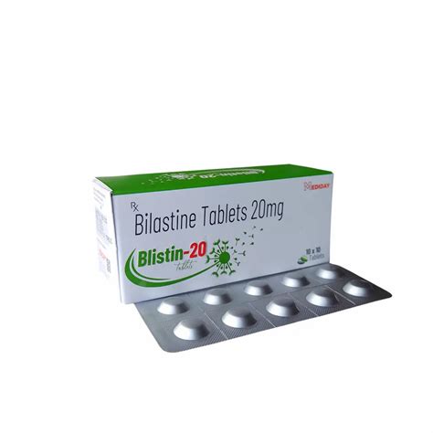 Bilastine 20mg Tablet 10x10 Tablets Prescription At ₹ 1300stripe In