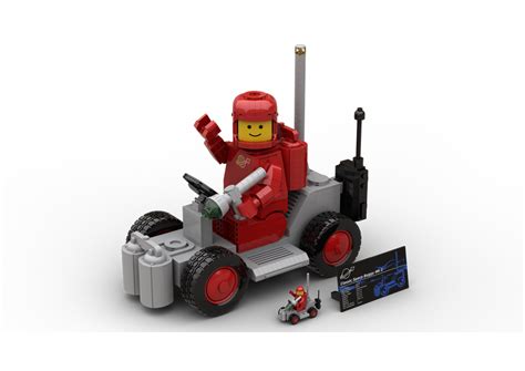 Lego Moc Up Scaled Space Buggy By Zzsila Rebrickable Build With Lego