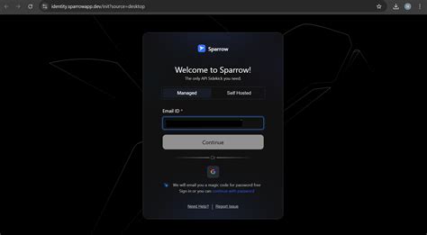 Signup Flow Overview Sparrow Documentation