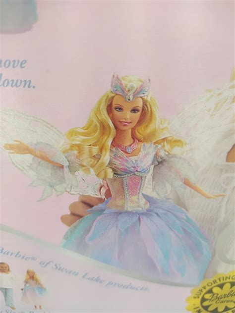 Caixa Boneca Barbie Odette Lago Dos Cisnes Brinquedo Mattel Barbie