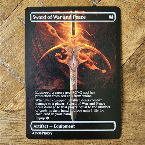 1x Sword Bundle A Mtg Abyss Proxy Shop Enhance Your Commander And