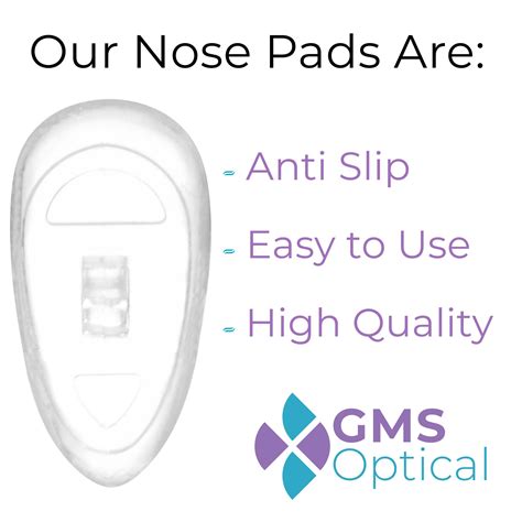 Gmso Tear Drop Screw In Nose Pads 11mm