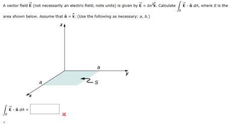 Solved A Vector Field E Not Necessarily An Electric Field Chegg
