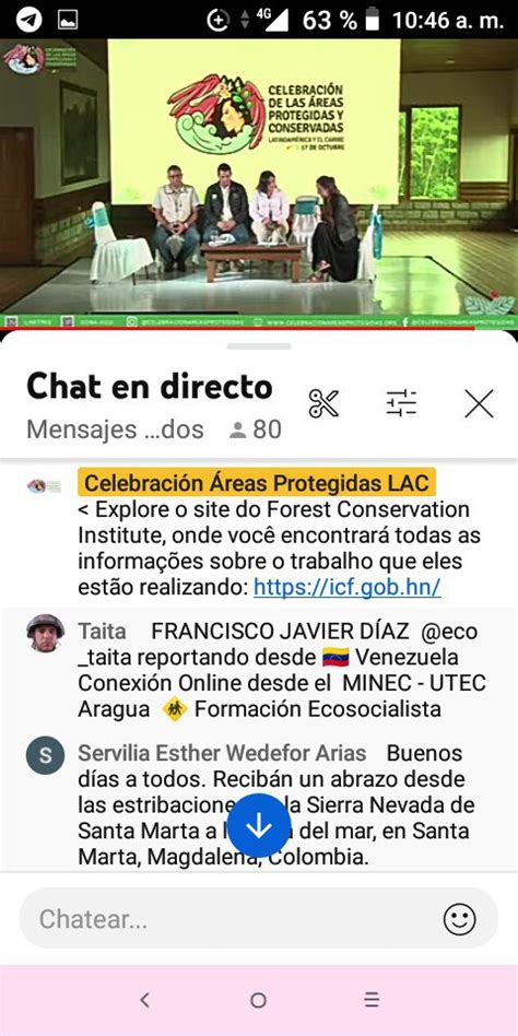 Frente Ecosocialista Congreso Áreas Protegidas En Honduras