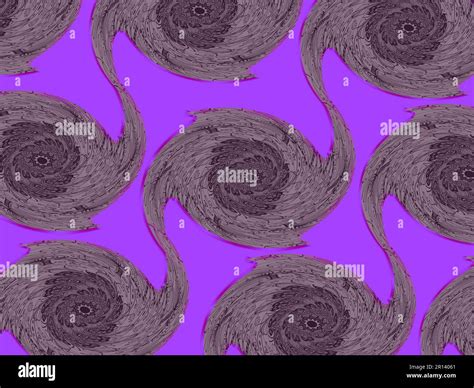 Patterned Pastel Swirled Mandala Pattern With Pink Purple Background