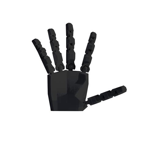 Advanced Articulated Robotic Hand Model For Education And Research