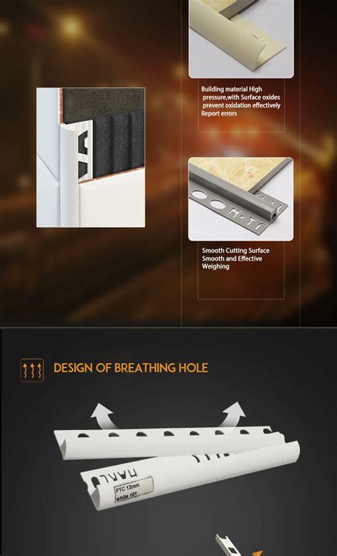 High Quality Pvc Corner Tile Trimplastic Tile Trimpvc Tile Trim