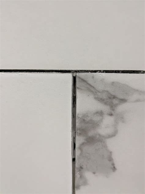 Really Thin Grout Lines In A Few Spots Rtile
