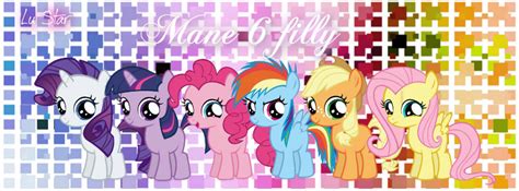 Mlp Mane 6 Fillies Mlp Mane 6 Fillies