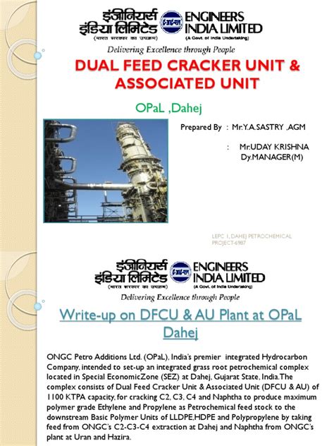 Duel Feed Cracker Unit Associated Unit Pdf Cracking Chemistry