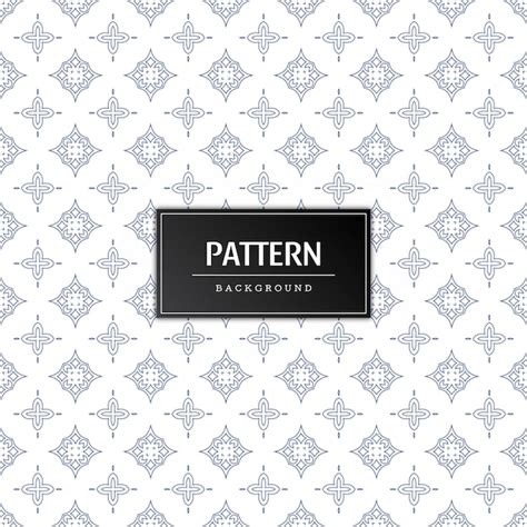 Free Vector Seamless Pattern Decorative Background