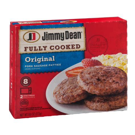 Jimmy Dean Fully Cooked Original Pork Sausage Patties 8 Ct Reviews 2020