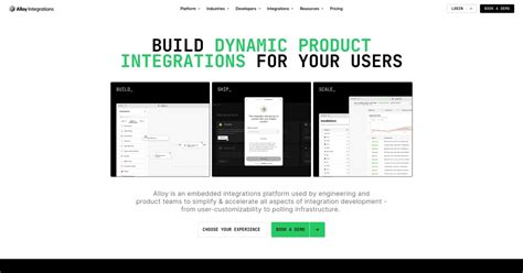 alloy integration platform for saas businesses