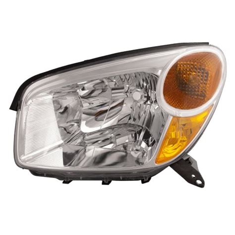 2004 2005 Toyota Rav4 Halogen Headlight Driver Left Headlamp Assembly