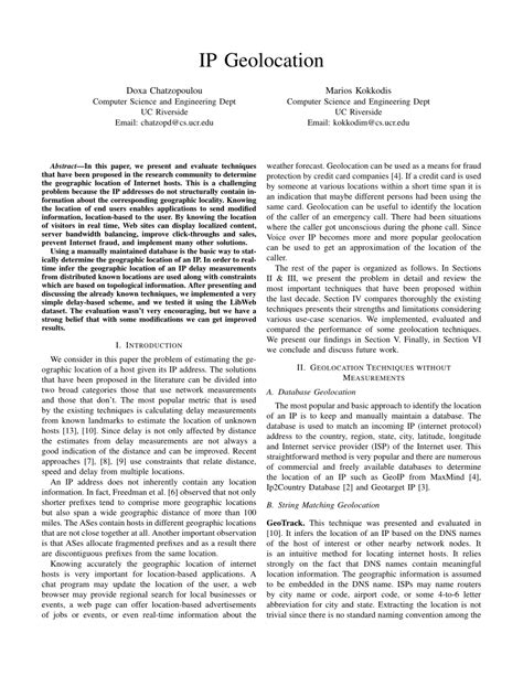 PDF IP Geolocation