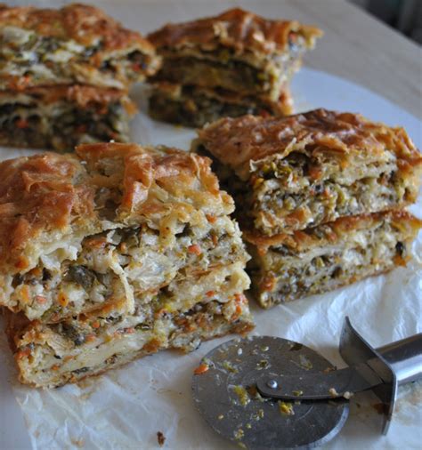 Посна гужвана пита со готови кори По мој вкус