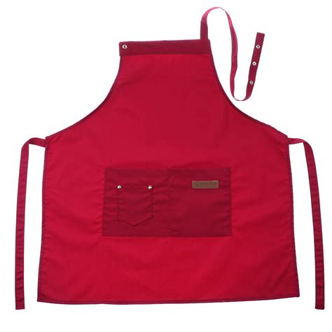 Hombre Para Mujer S De Cocina Con 2 Bolsillos Denteros Durables Y
