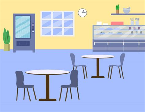 1300 School Cafeteria Stock Illustrations Royalty Free Vector
