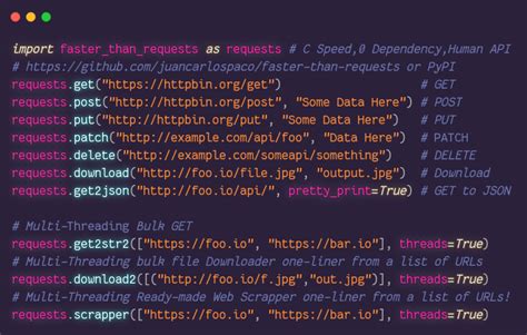 GitHub Juancarlospaco Faster Than Requests Faster Requests On Python