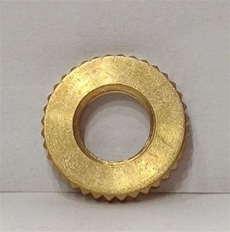 Polished 10mm Brass Washer Round At Rs 650piece In Jamnagar Id