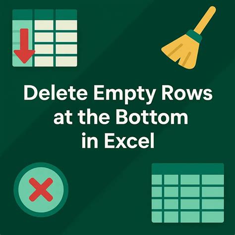 How To Delete Empty Rows At The Bottom In Excel 5 Simple Ways Excel Insider