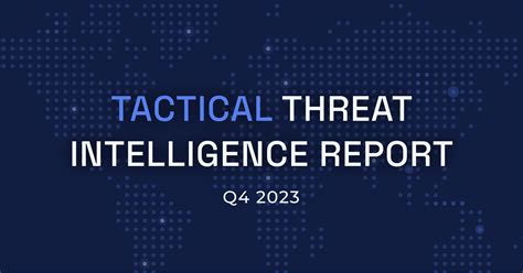 Tactical Threat Intelligence Report Hoxhunt