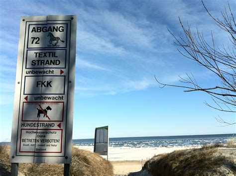Strand auf Rügen Prora FKK und Hundestrand links alle a Flickr