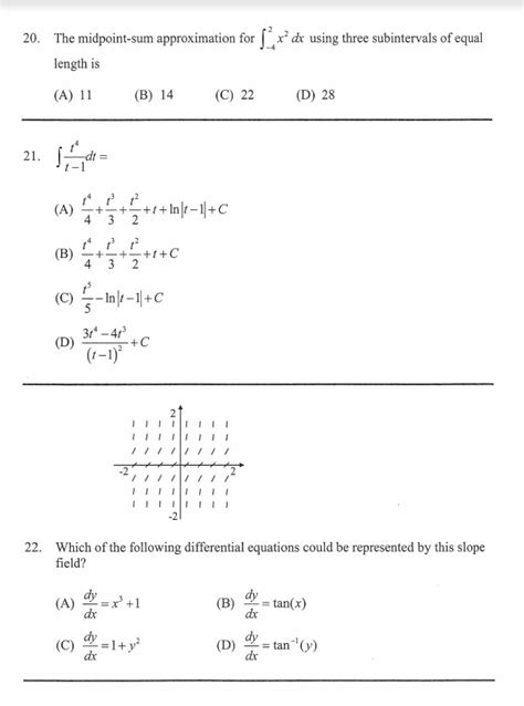 Solved 20 The Midpoint Sum Approximation For X Dx Using