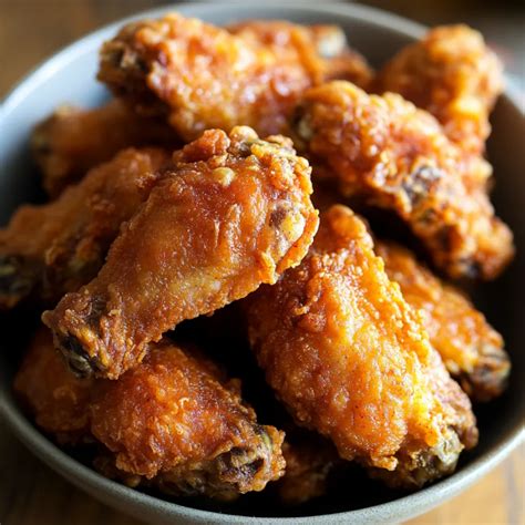 Perfectly Golden Crispy Chicken Wings Everyone Will Love Yummy Gusto