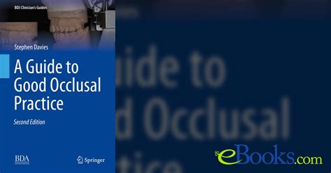 A Guide To Good Occlusal Practice 2nd Ed