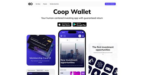 Coop Wallet • Your Human Centered Investments