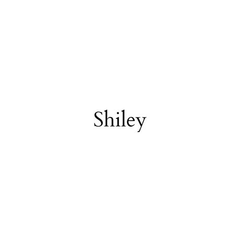 Shiley Officiel