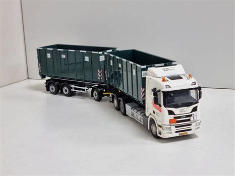 Wsi Scania R Nextgen Van Prezero Een Combi Met Hooklift System Degen Miniaturen