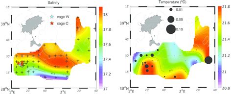 Hydrographical And Biological Data A Biological Sampling Stations