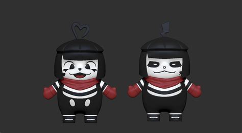 🎨 Mime Derpixon Fanart Bonbon And Chuchu・archivo Stl Para Impresión 3d