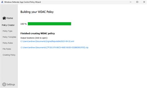 Creating A Policy With The Wdac Wizard It Dev Lab