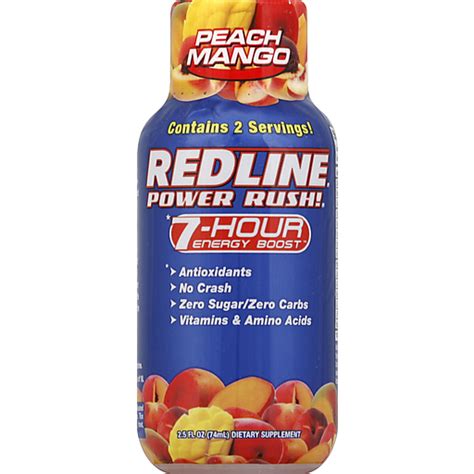 RED LINE POWER RUSH | Shop | Sun Fresh