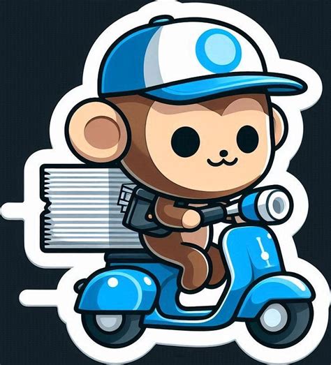 Monkey Sticker Waterproof Sticker Vinyl Sticker Etsy