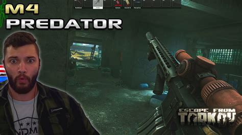 M4 Predator Full Raid Escape From Tarkov Youtube