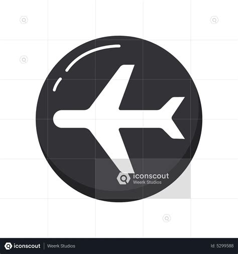 Aeroplane Mode Animated Icon Download In Json Lottie Or Mp4 Format