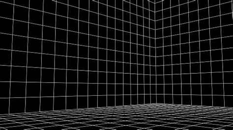 추상적 인 80 년대 스타일의 컴퓨터 배경 복고풍 라인이있는 공상 과학 건축 인테리어 신스 웨이브 또는 레트로 웨이브 그리드 룸 1980 1989 년에 대한 스톡 벡터 아트