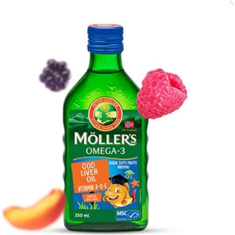 Möller' S Möllers Omega 3 250 Ml Tutti Frutti Aromalı Balık Fiyatı